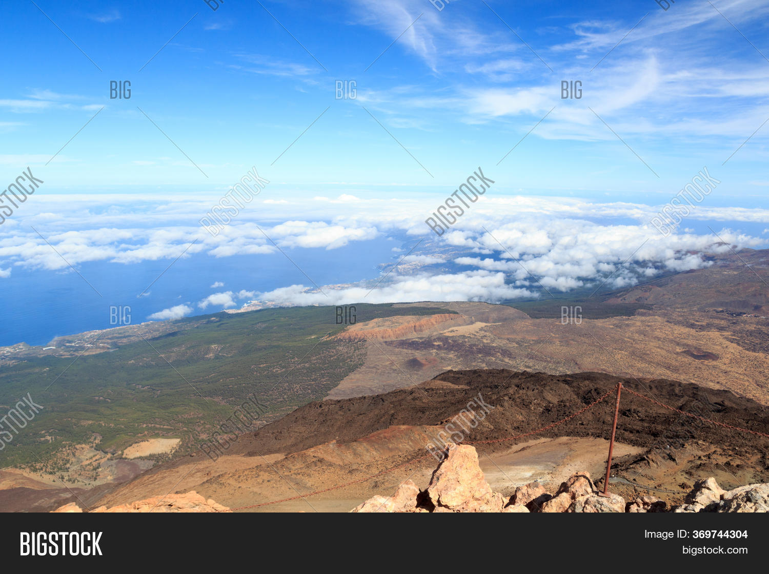 Panorama View Volcano Image & Photo (Free Trial) | Bigstock