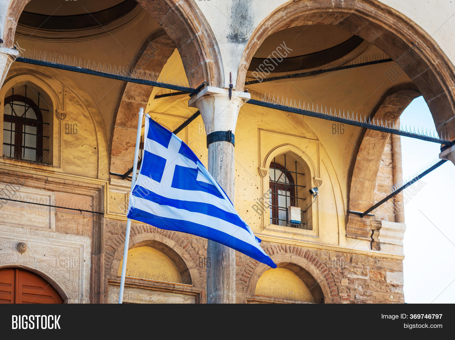 Greek Flag Athens, Image & Photo (Free Trial) | Bigstock