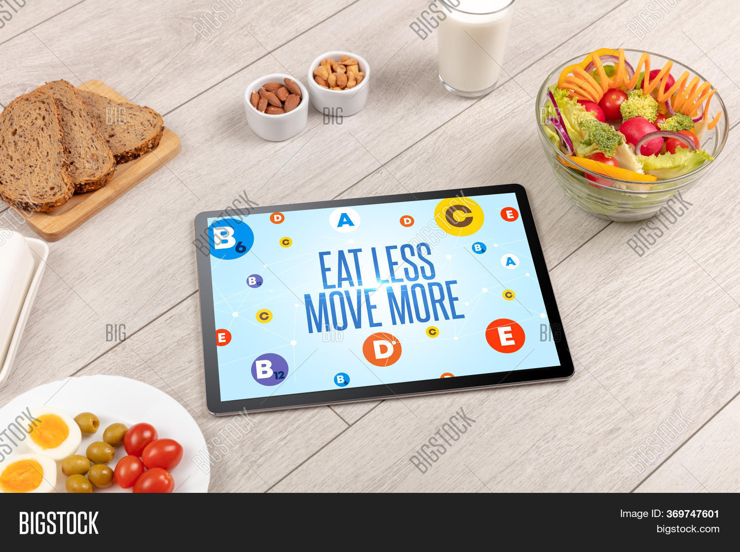 Healthy Tablet Pc Image & Photo (Free Trial) | Bigstock