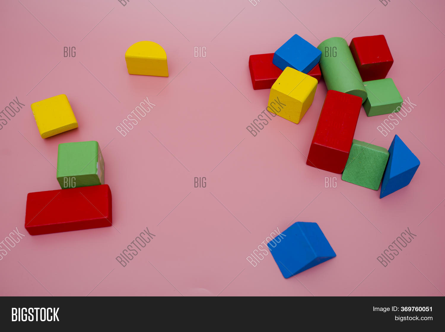 Colorful Wooden Blocks Image & Photo (Free Trial) | Bigstock
