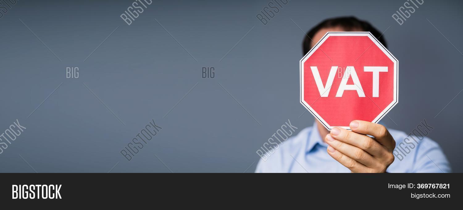 Man Holding Stop Vat Image & Photo (Free Trial) | Bigstock