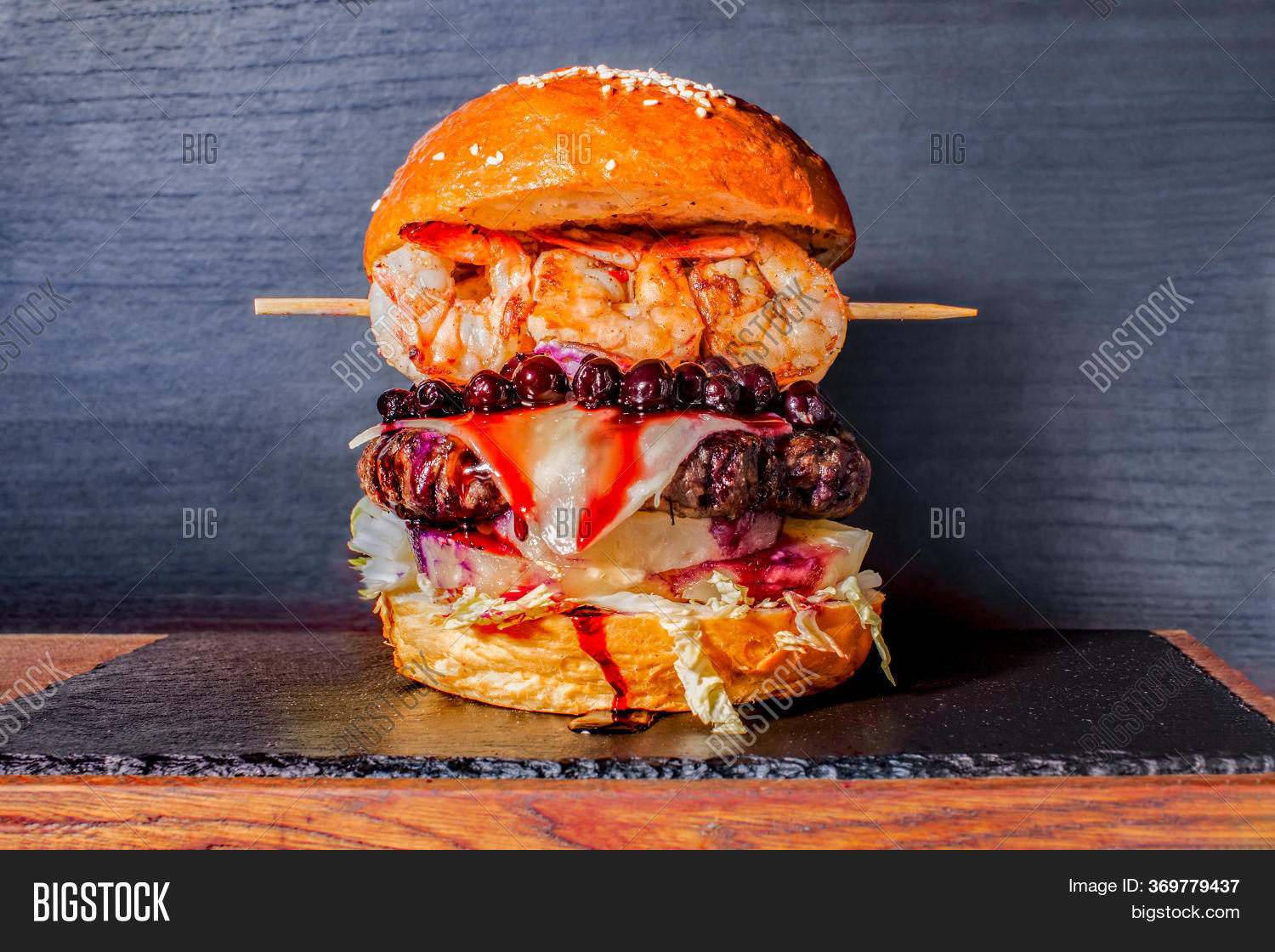 Unusual Huge Burger Image & Photo (Free Trial) | Bigstock