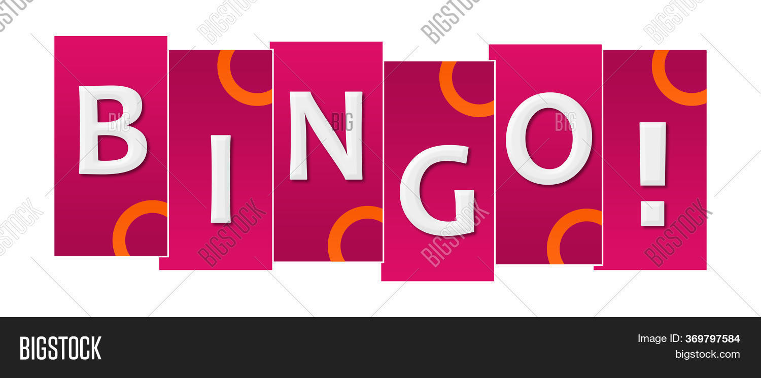 Bingo Text Written Image & Photo (Free Trial) | Bigstock
