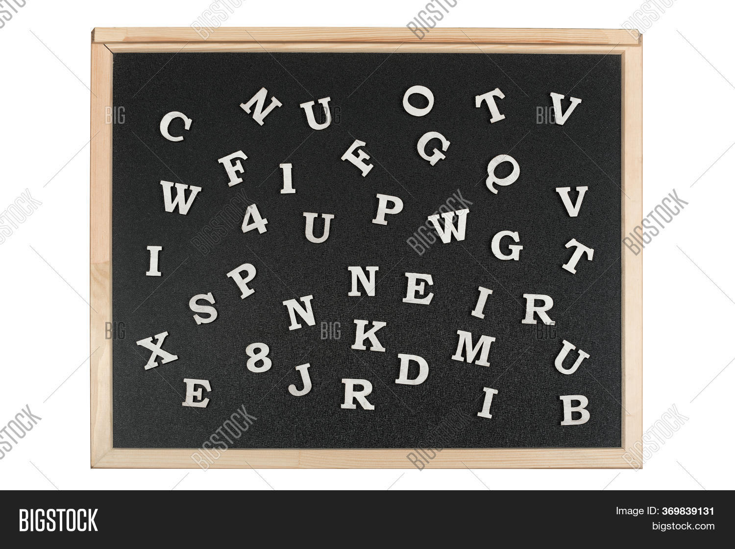 White Numbers Letters Image & Photo (Free Trial) | Bigstock