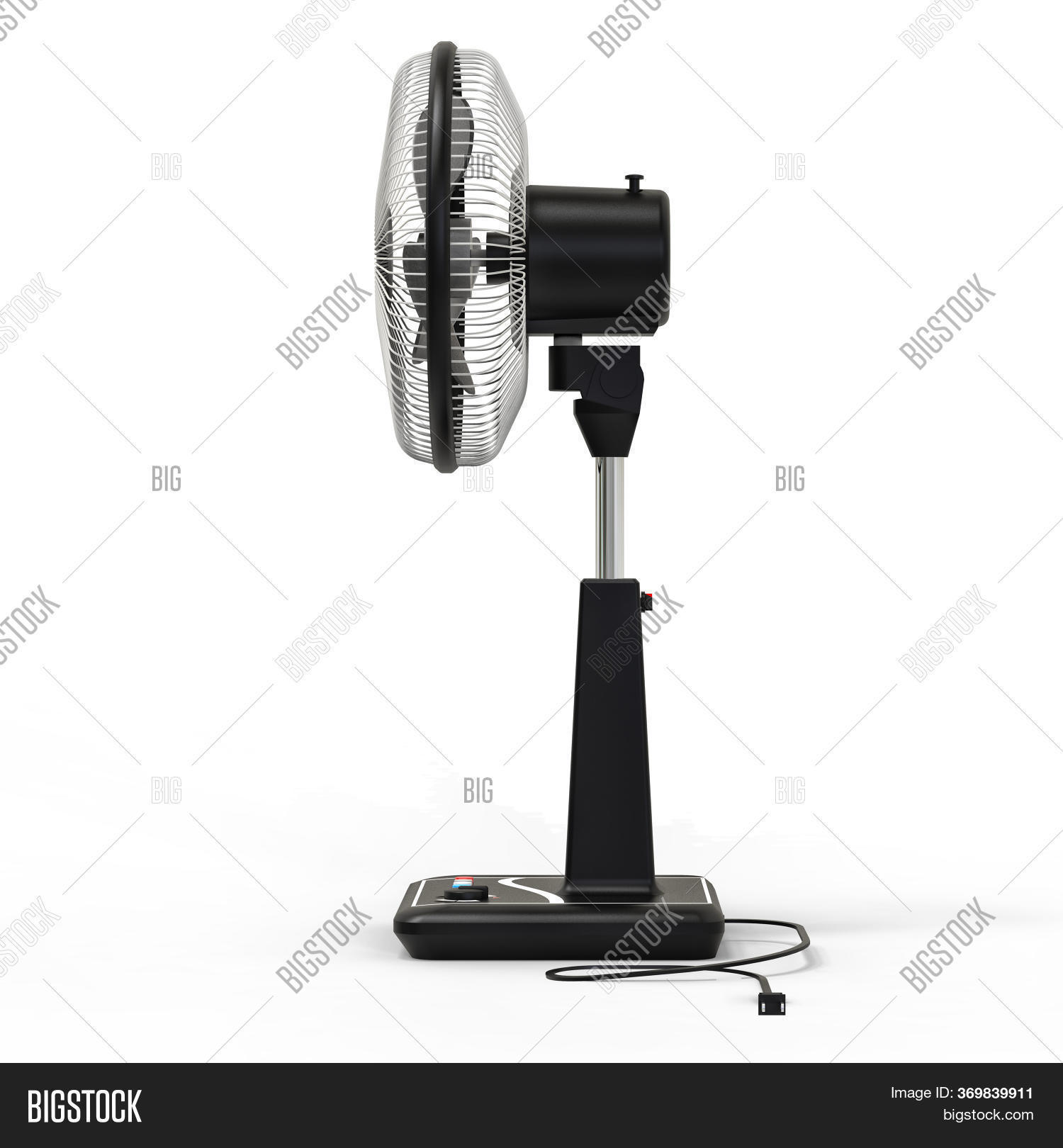Black Electric Fan. Image & Photo (Free Trial) | Bigstock