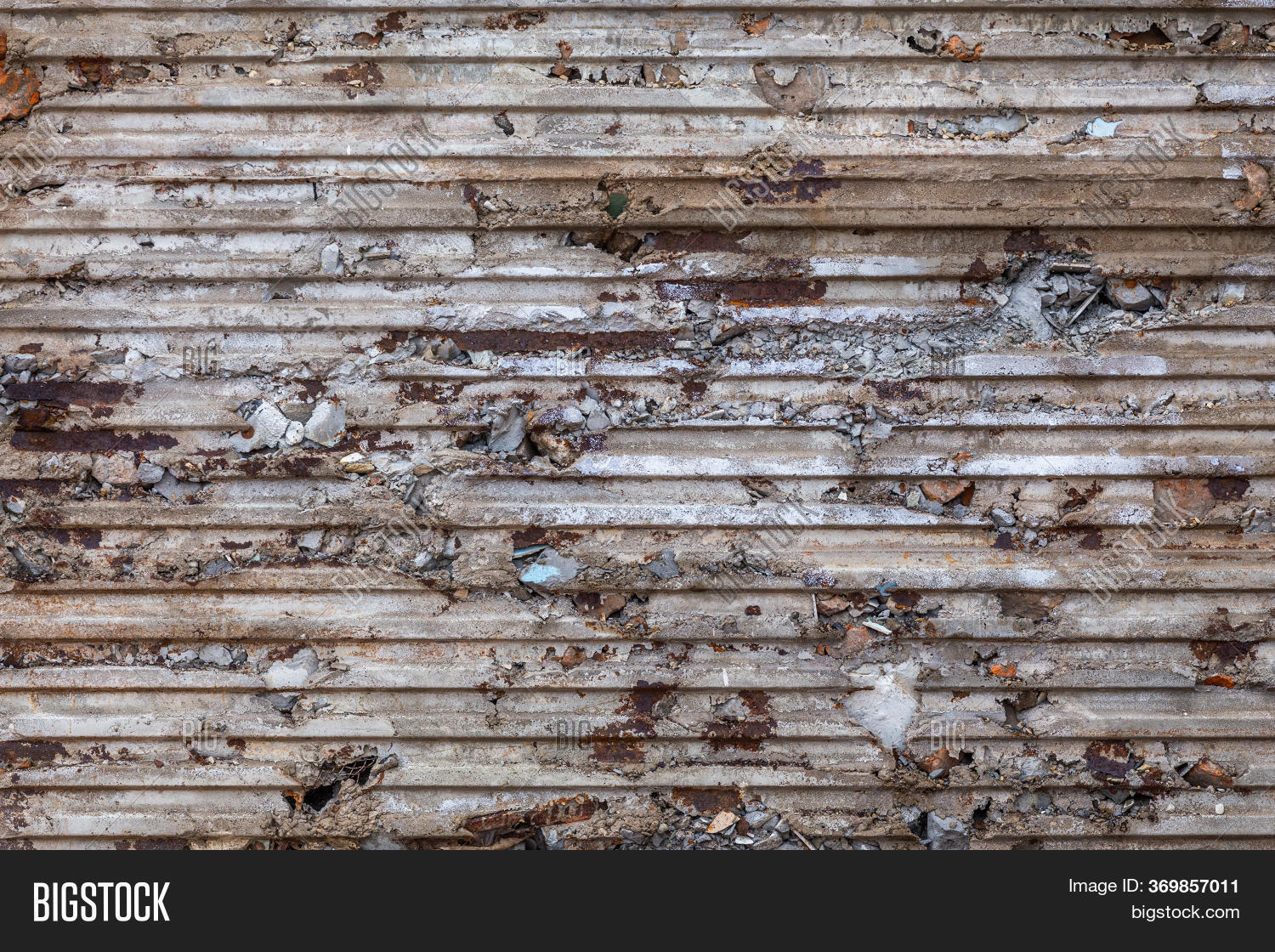 Trash Concrete Wall Image & Photo (Free Trial) | Bigstock