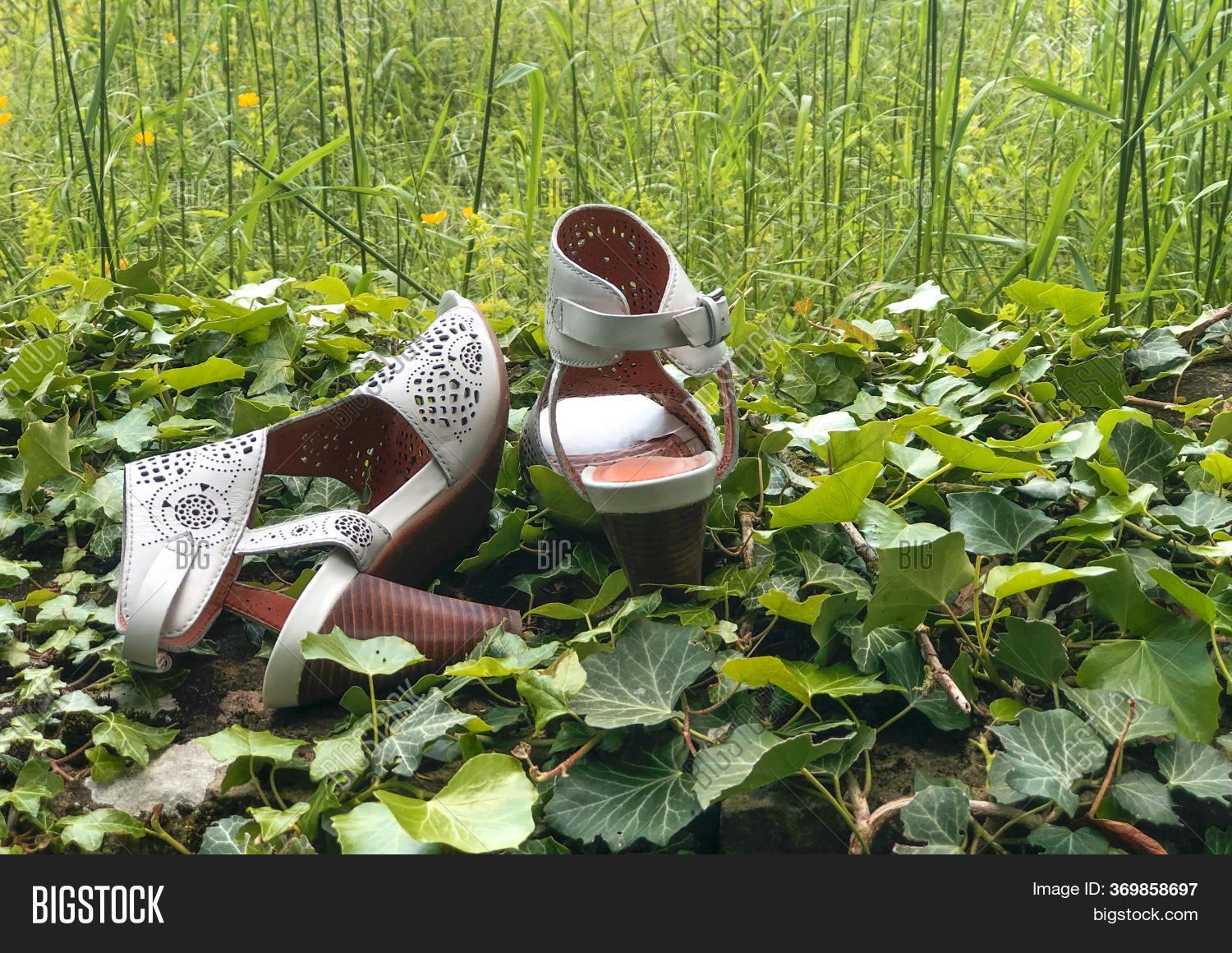 White Shoes High Heels Image & Photo (Free Trial) | Bigstock