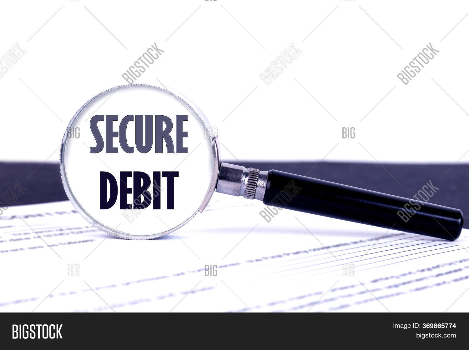 Magnifying Glass Text Image & Photo (Free Trial) | Bigstock