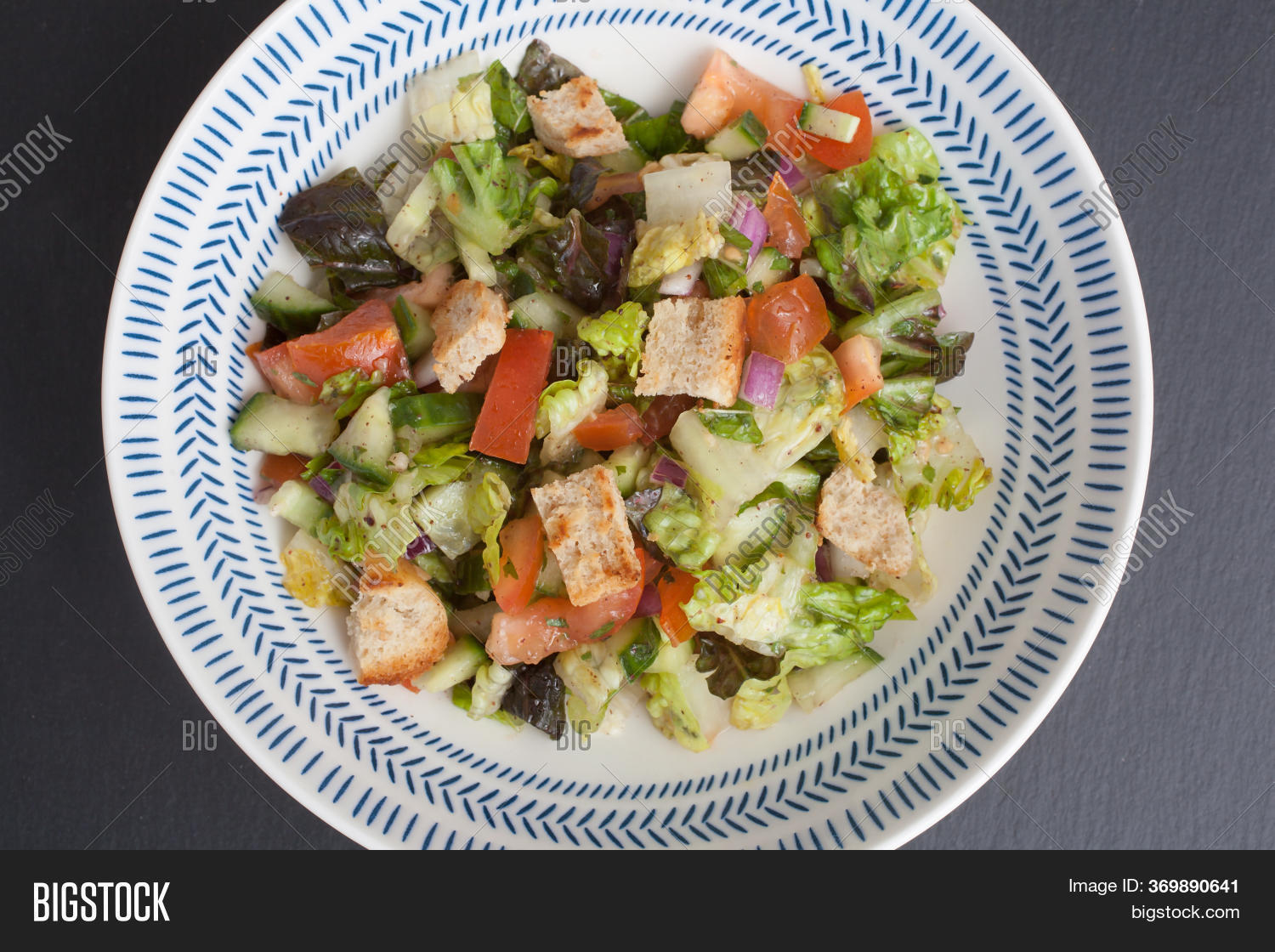 Arabic Fattoush Salad Image & Photo (Free Trial) | Bigstock