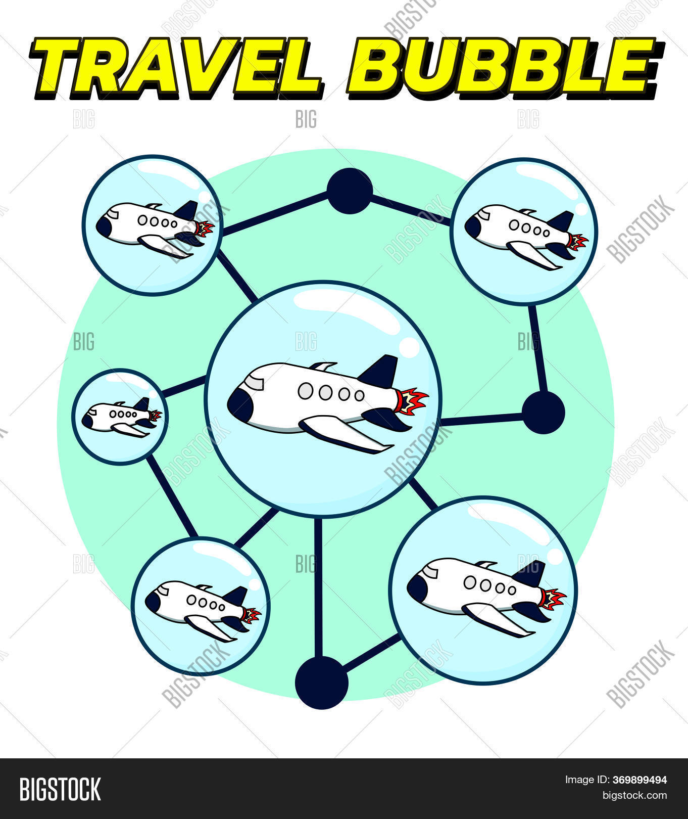 Travel Bubble New Vector & Photo (Free Trial) | Bigstock