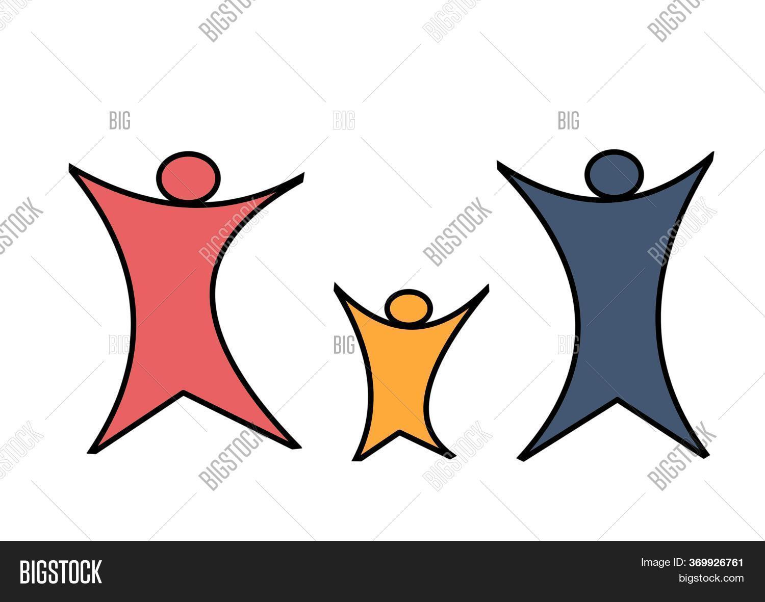 Family Logo. Abstract Image & Photo (Free Trial) | Bigstock