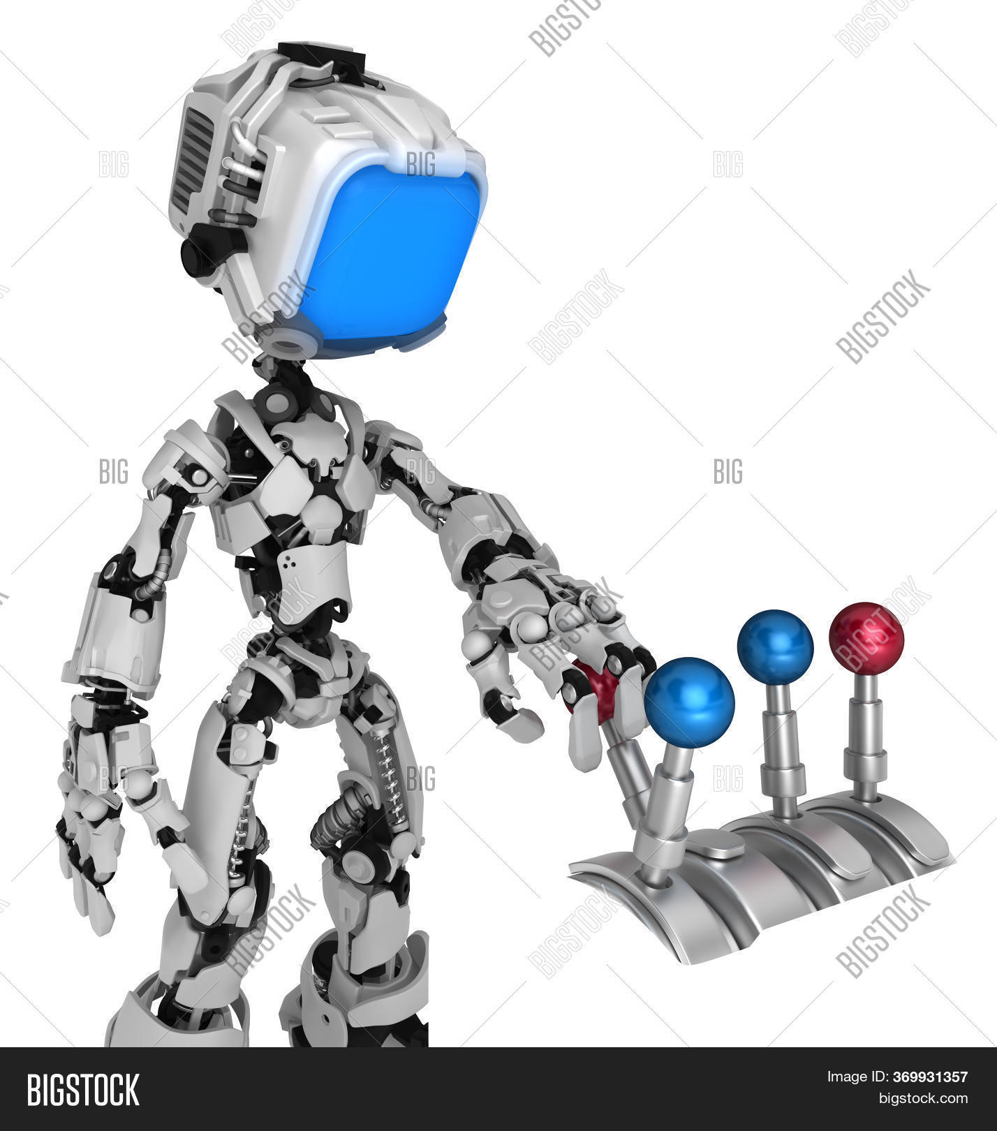 Screen Robot Figure Image & Photo (Free Trial) | Bigstock