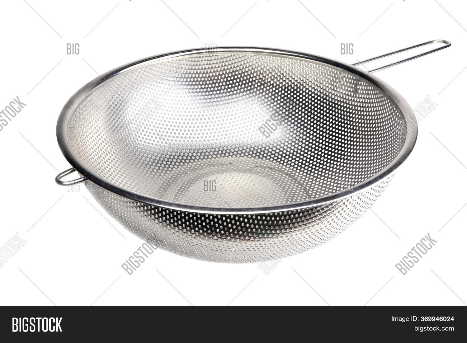 Metal Colander Image & Photo (Free Trial) | Bigstock