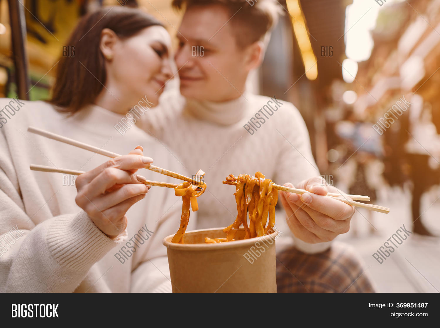 Newlywed Couple Eating Image & Photo (Free Trial) | Bigstock