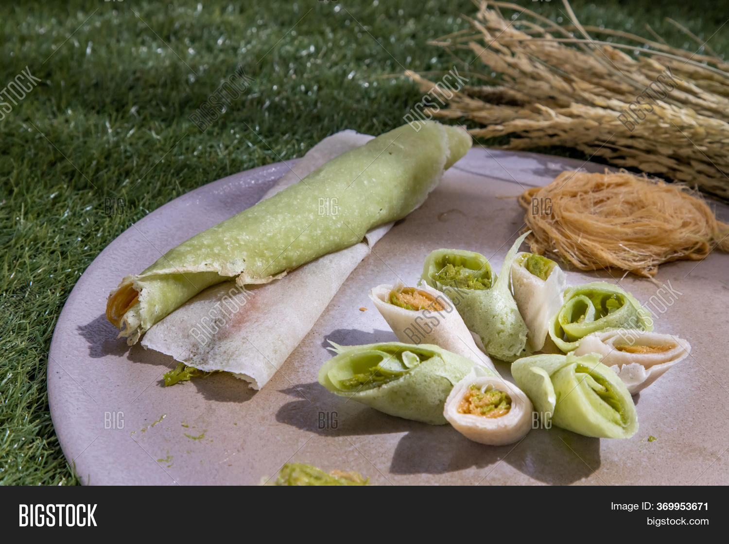Roti Sai Mai Name Thai Image & Photo (Free Trial) | Bigstock