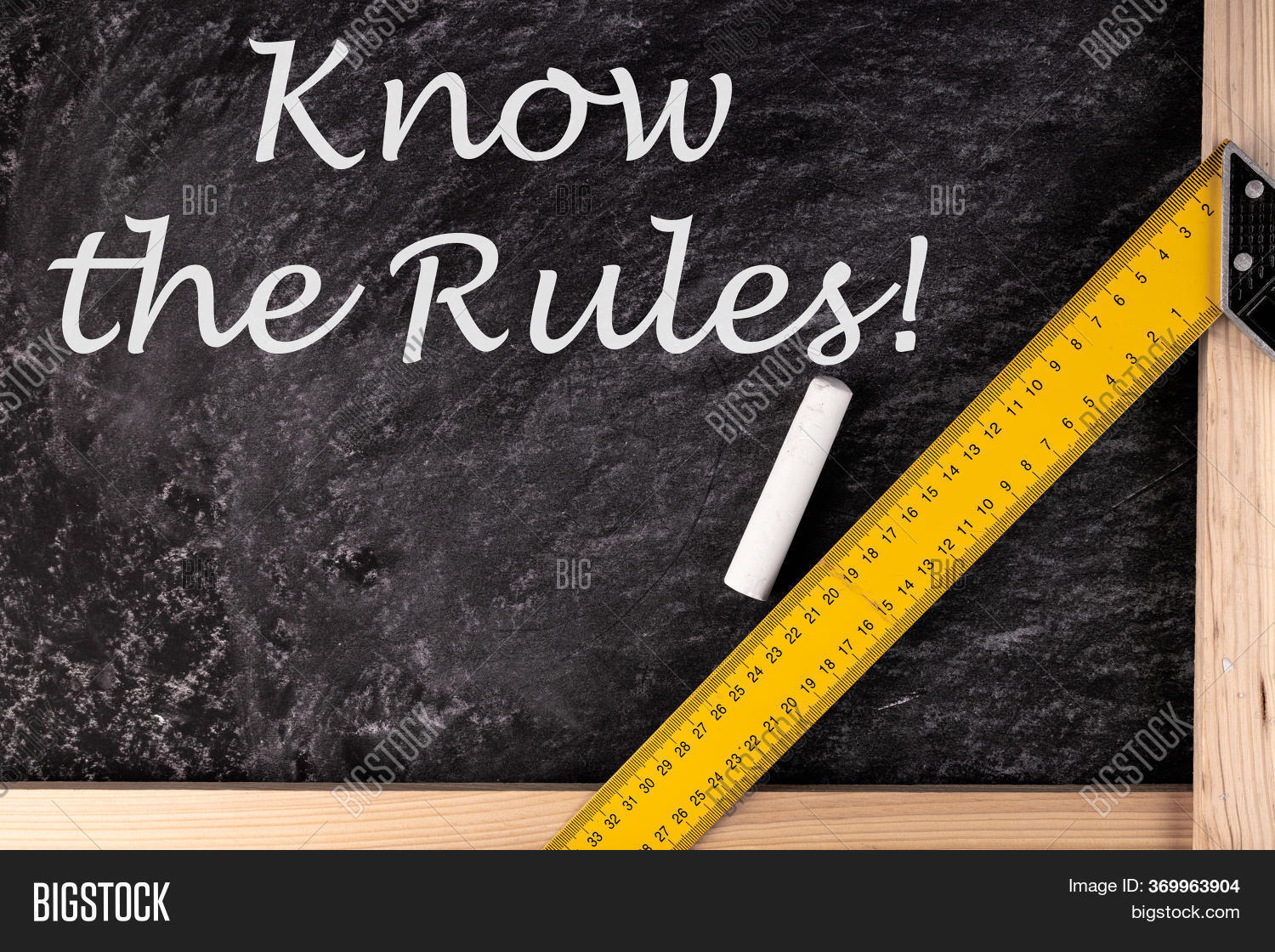 Know Rules Handwritten Image & Photo (Free Trial) | Bigstock