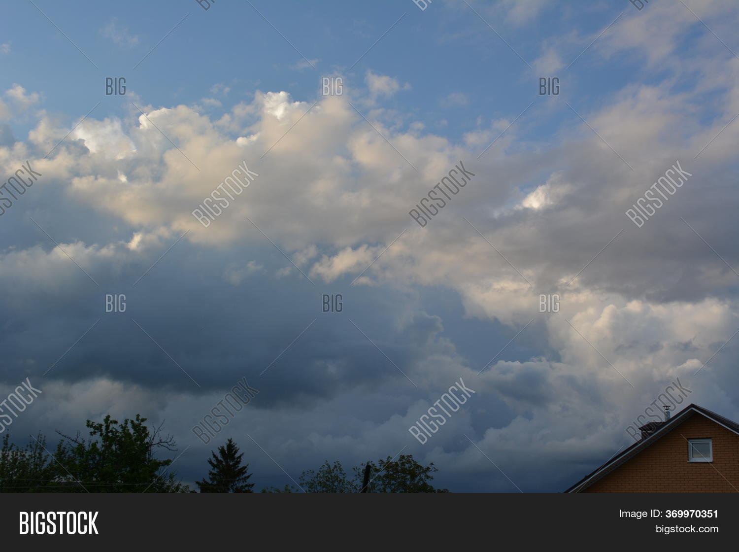Curly Thick Clouds Image & Photo (Free Trial) | Bigstock