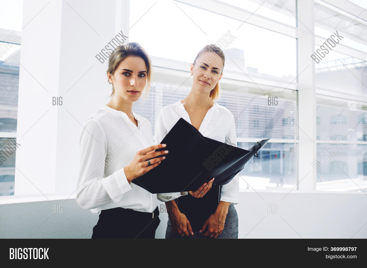 Two Female Confident Image & Photo (Free Trial) | Bigstock