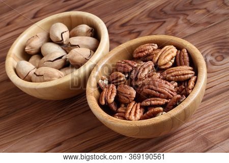 Peeled Pecan Nuts Image & Photo (Free Trial) | Bigstock