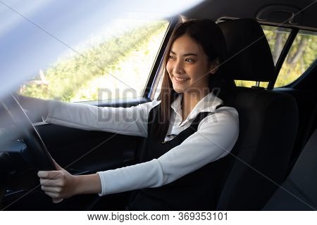 Asian Women Driving Image & Photo (Free Trial) | Bigstock