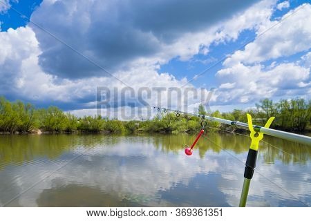 Fishing Rod Thrown Image & Photo (Free Trial) | Bigstock