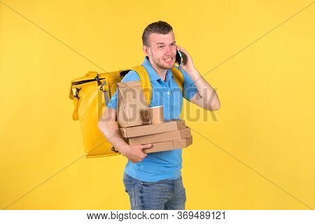 Angry Food Delivery Image & Photo (Free Trial) | Bigstock