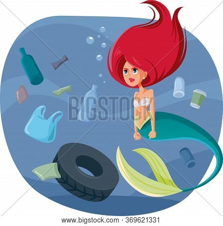 Angry Mermaid Vector & Photo (Free Trial) | Bigstock