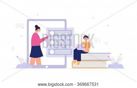 Online Courses Vector & Photo (Free Trial) | Bigstock