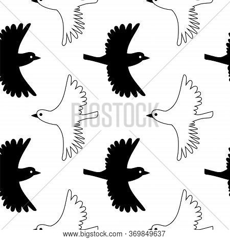 Little Birds Seamless Vector & Photo (Free Trial) | Bigstock