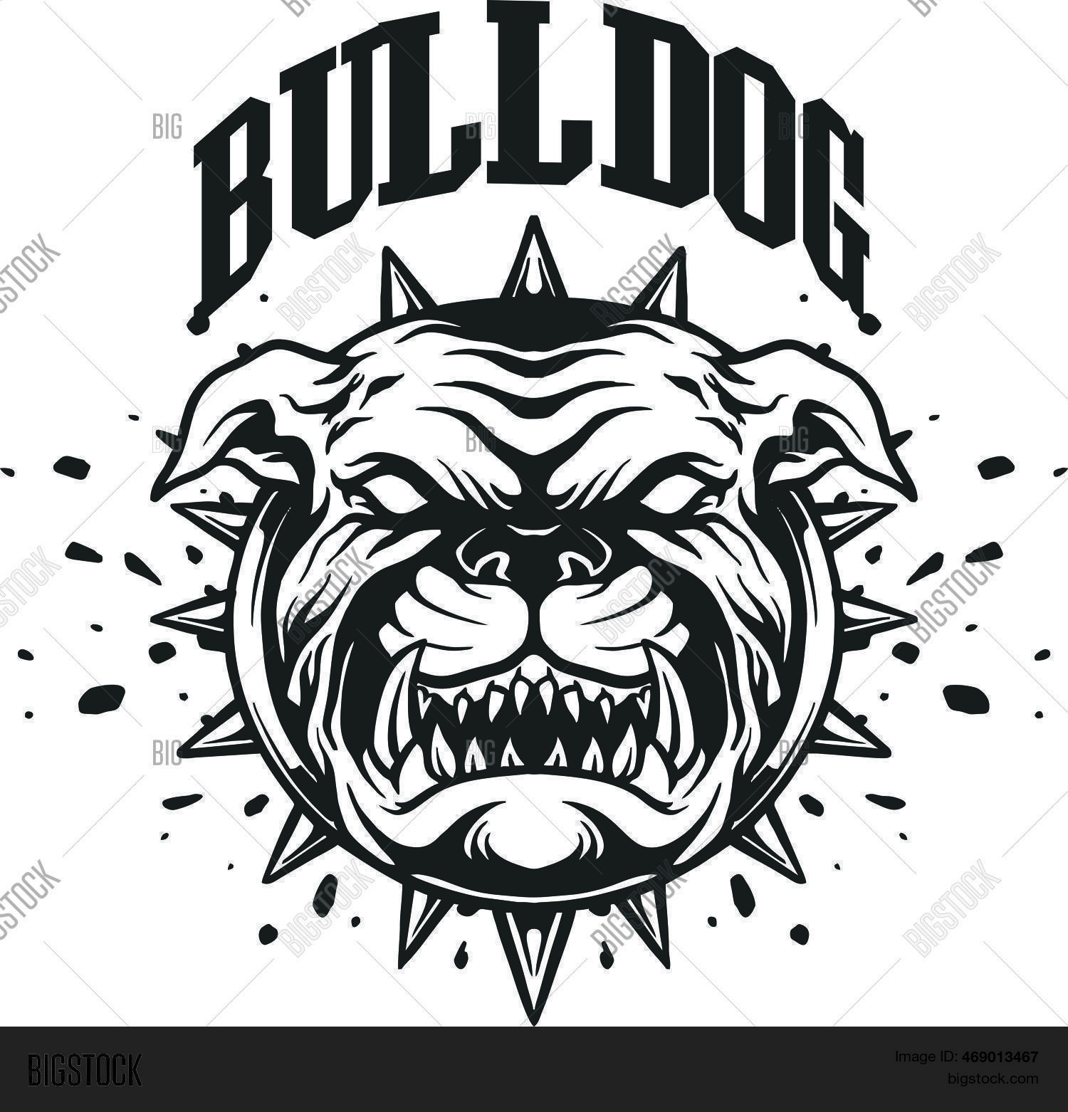 Bulldog Word Hand Vector & Photo (Free Trial) | Bigstock