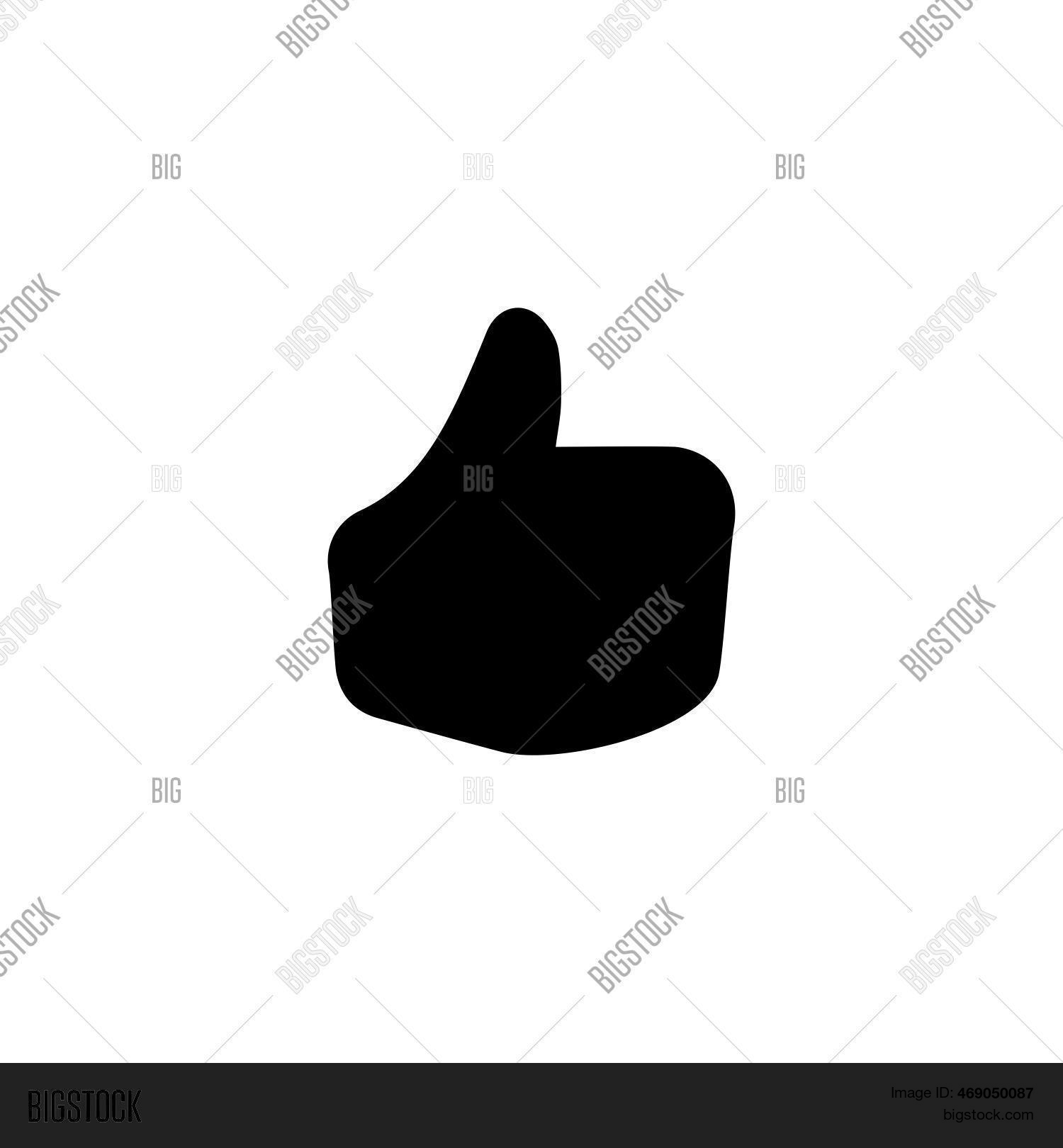Hitchhiking Icon. Vector & Photo (Free Trial) | Bigstock