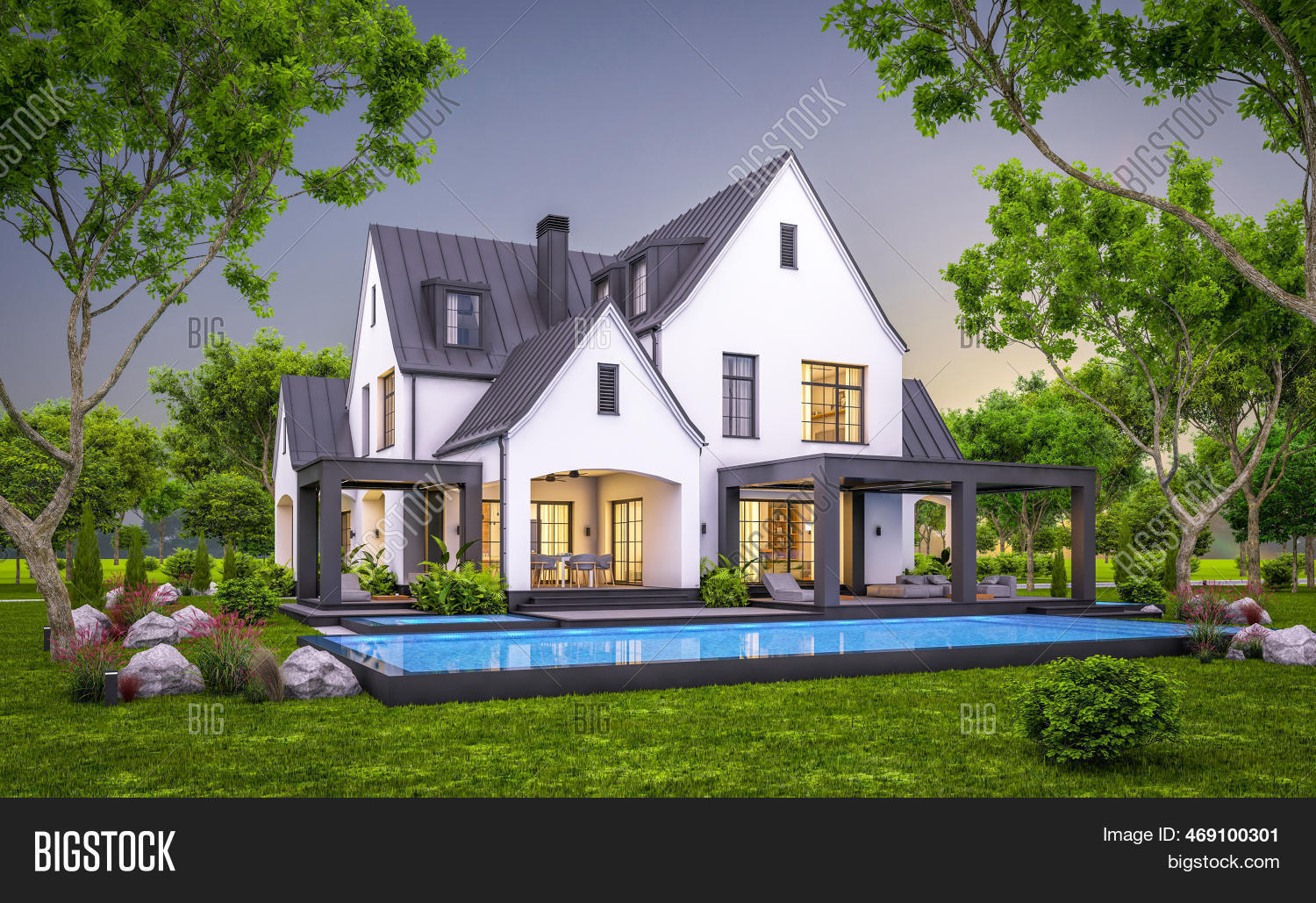 3D Rendering White Image & Photo (Free Trial) | Bigstock