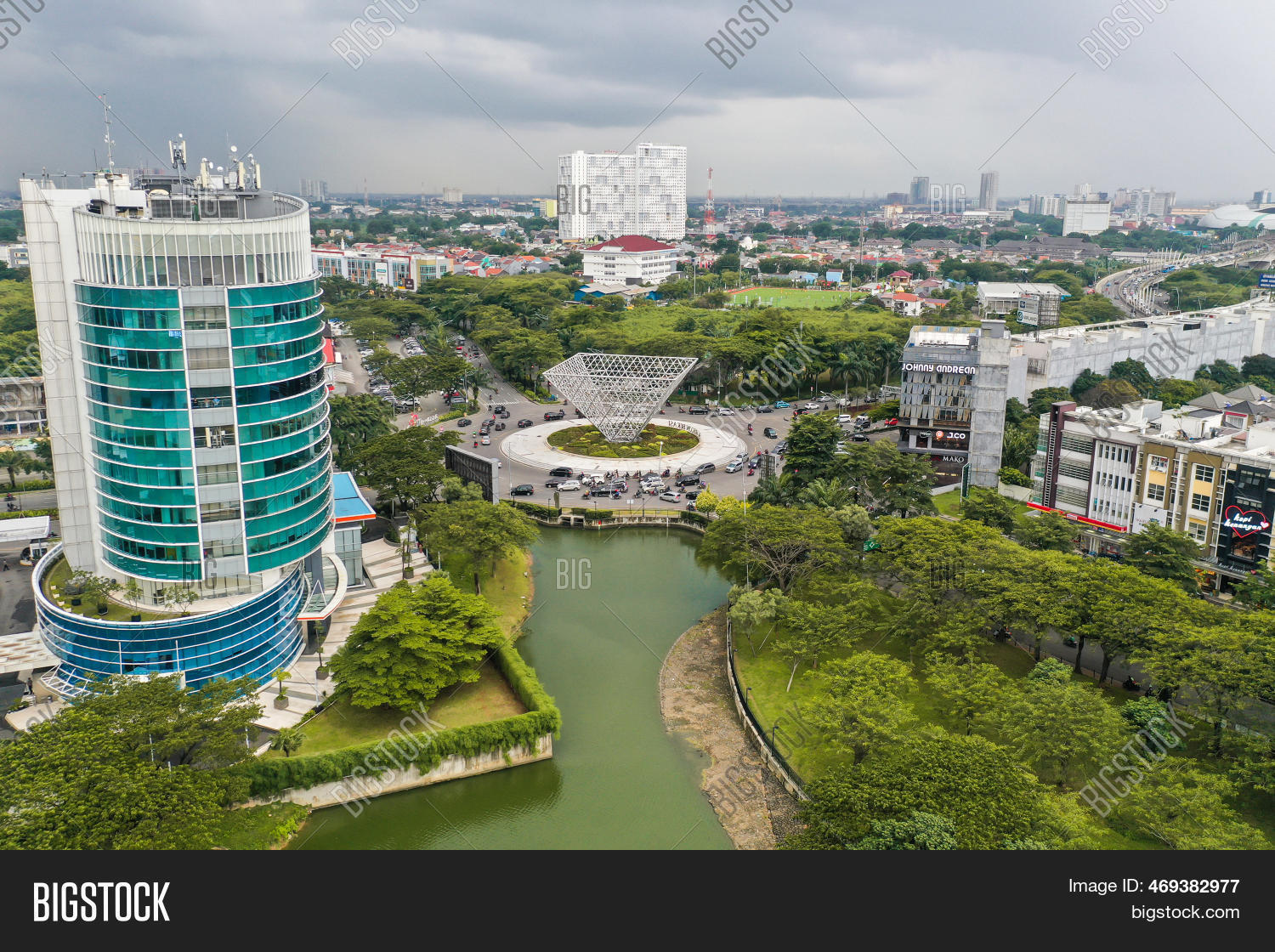 Aerial View Summarecon Image & Photo (Free Trial) | Bigstock