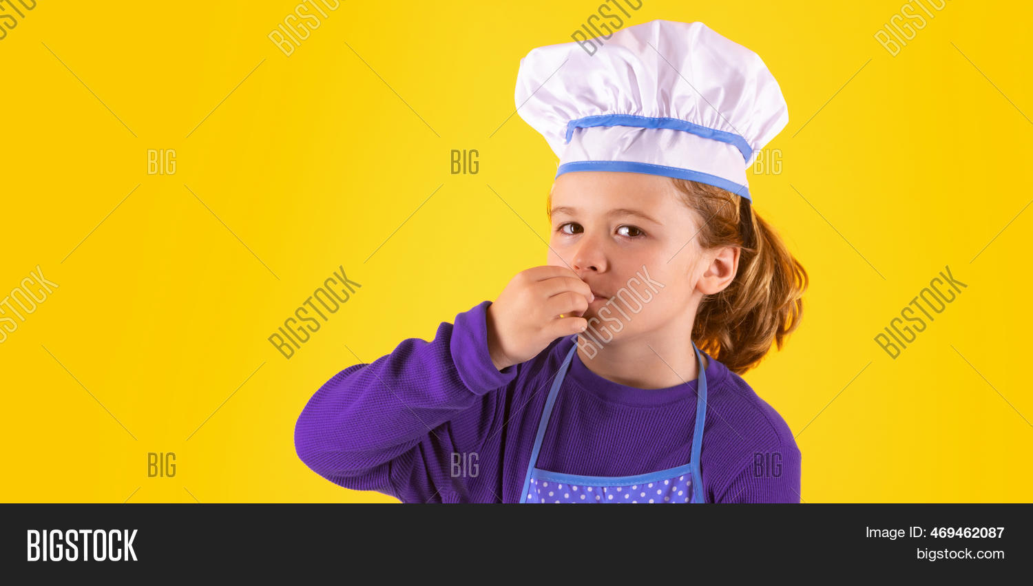 Kid Cook Cooking Pot Image & Photo (Free Trial) | Bigstock