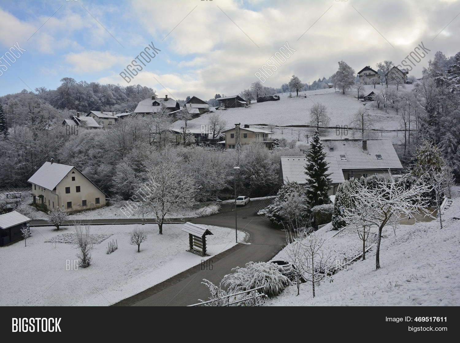 Snowy December Image & Photo (Free Trial) | Bigstock
