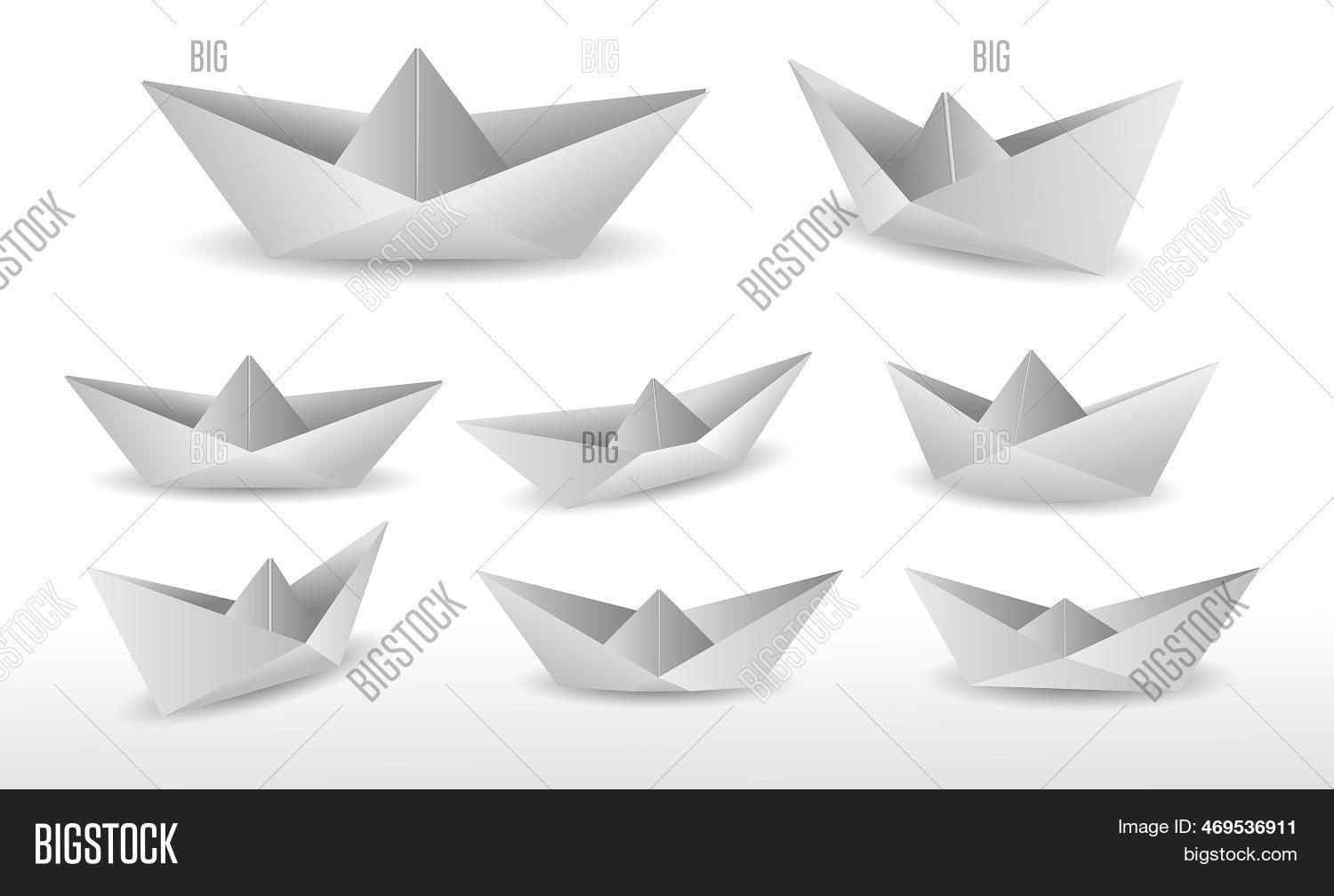 Folded Paper Boat Image & Photo (Free Trial) | Bigstock