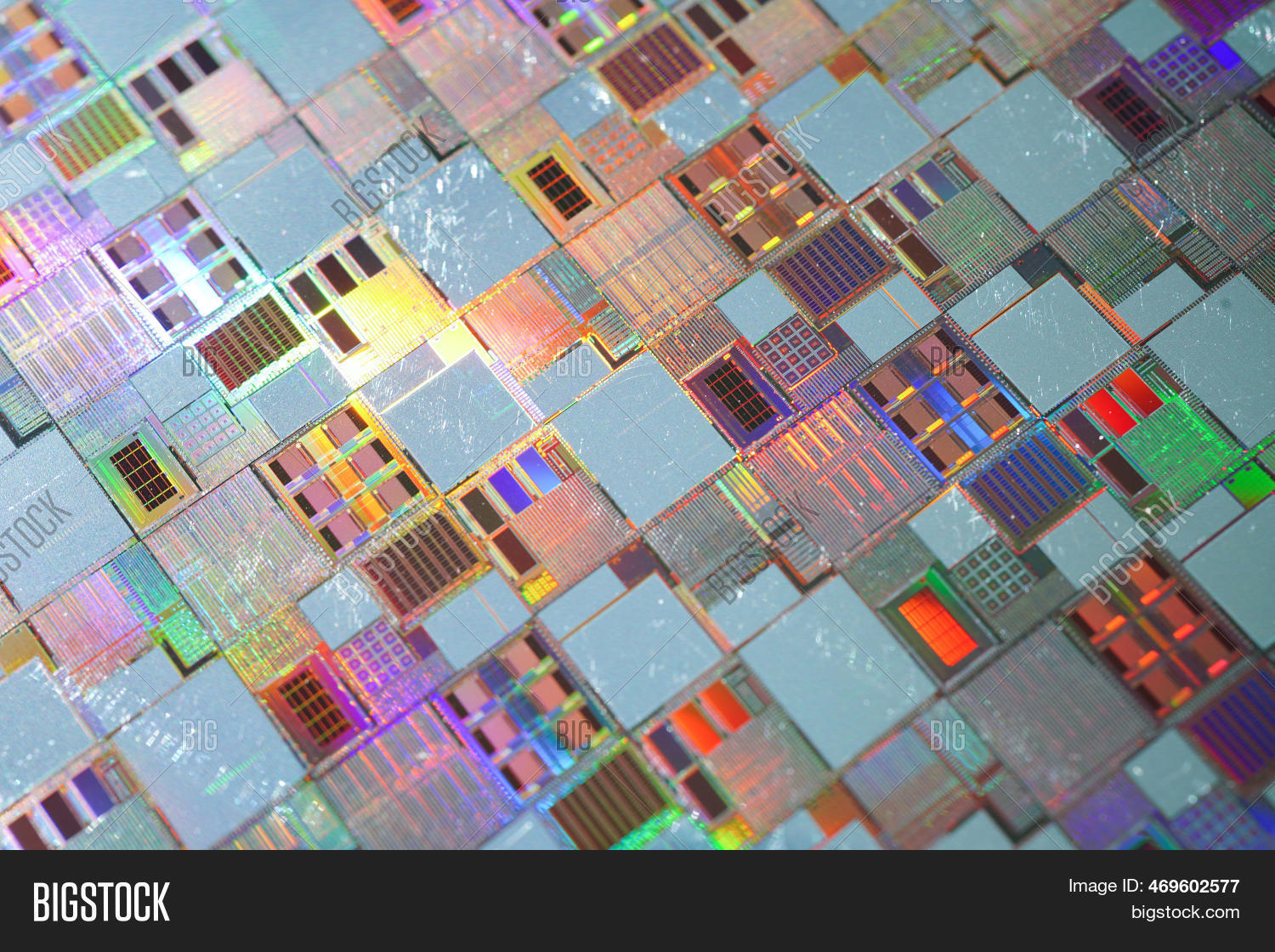 Silicon Wafer Image & Photo (Free Trial) | Bigstock