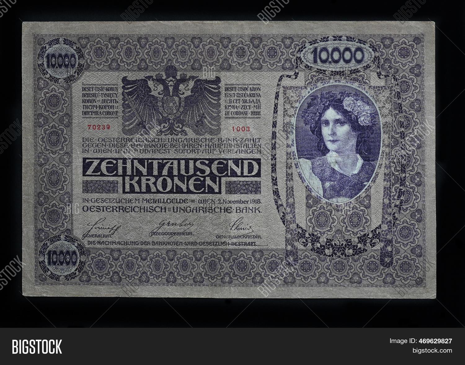 10000 Kronen Austro- Image & Photo (Free Trial) | Bigstock