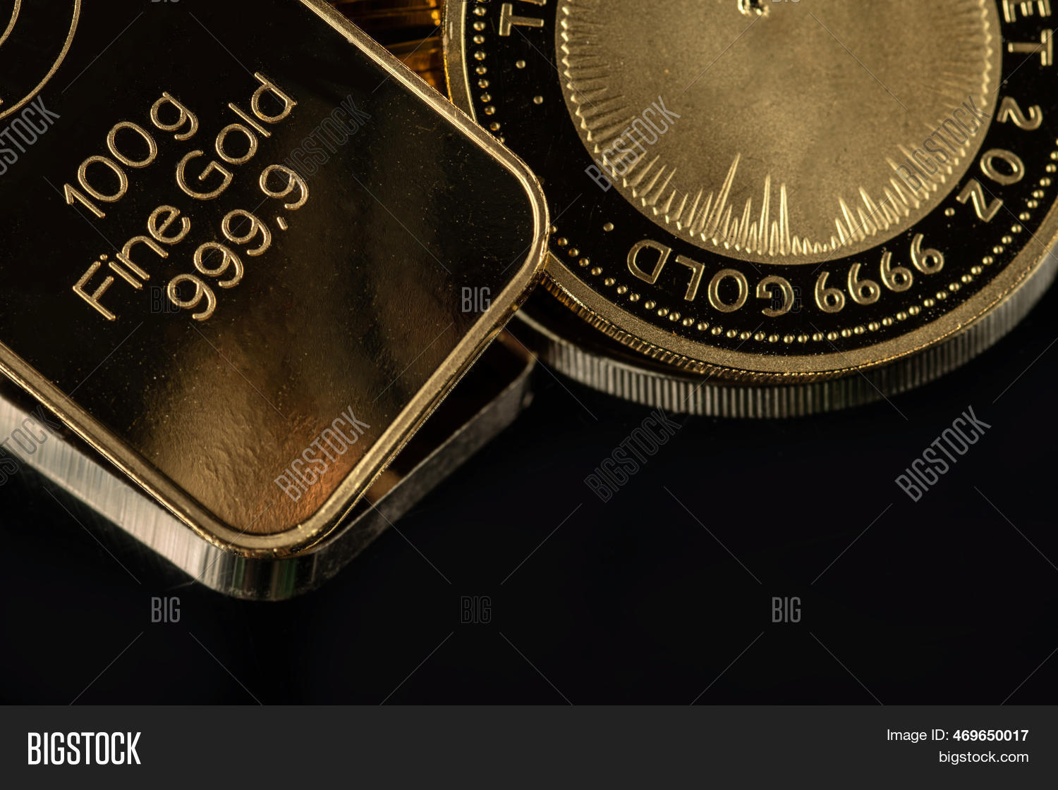 100 Gram Gold Bar 2 Image & Photo (Free Trial) | Bigstock