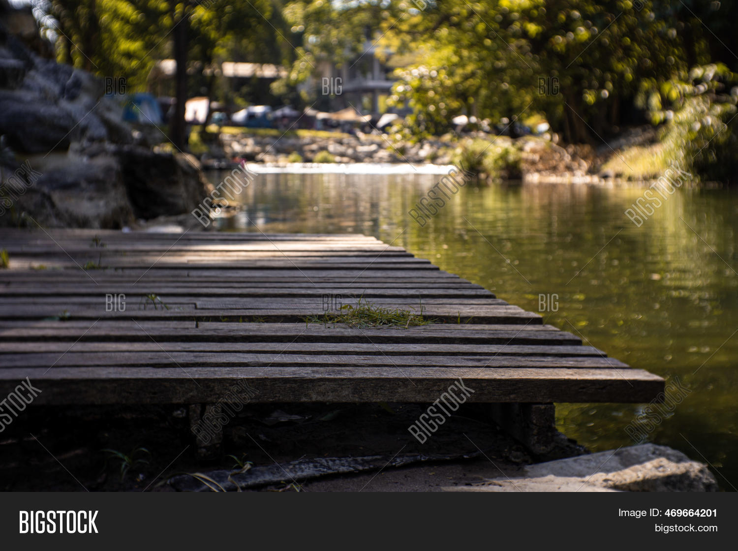 Old Dock Wood Pier On Image & Photo (Free Trial) | Bigstock