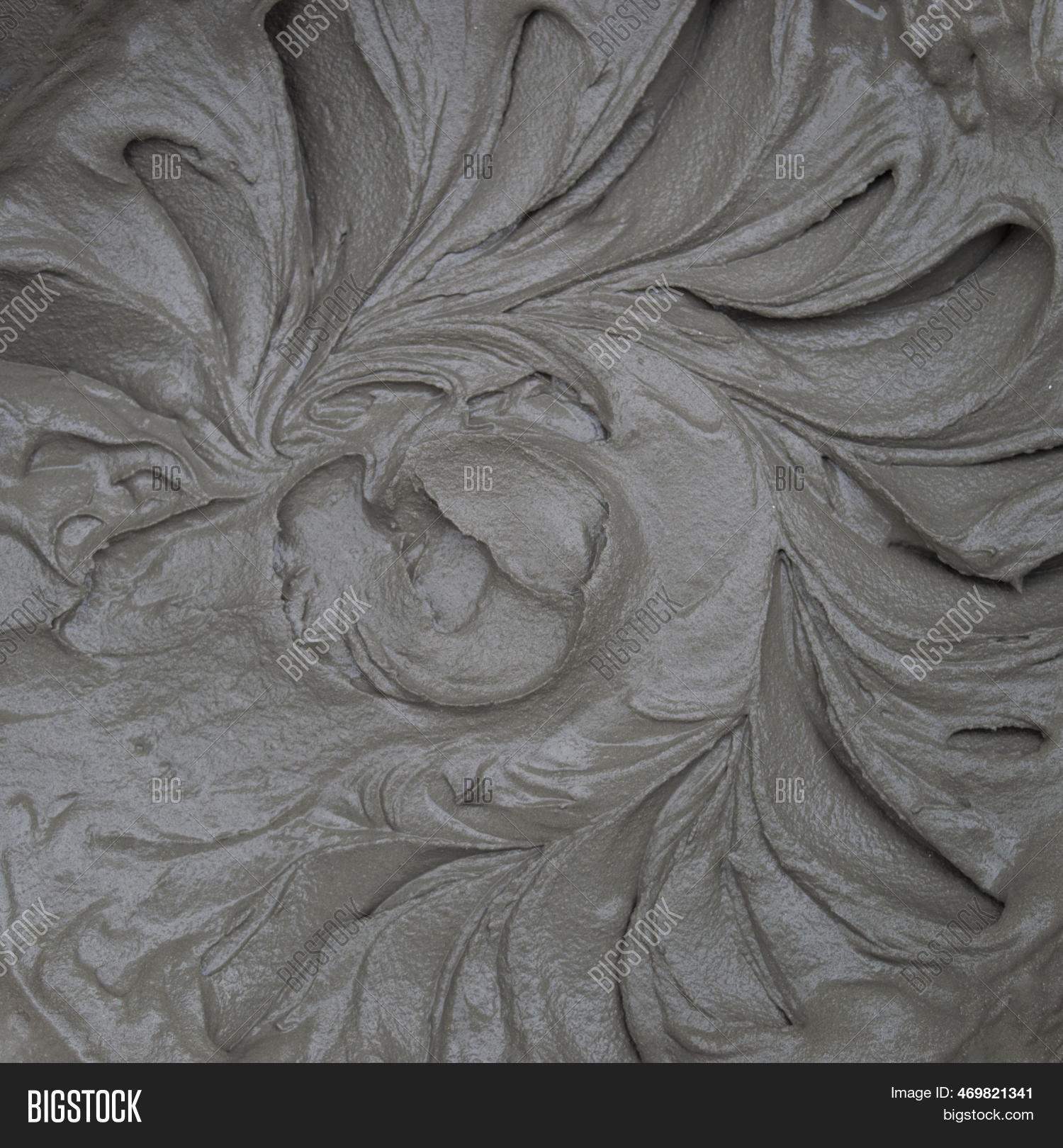 Wet Gray Mortar Mix Image & Photo (Free Trial) | Bigstock