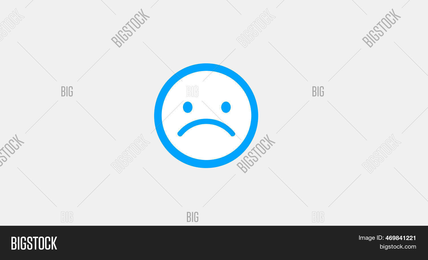Sad Face Icon. Sad . Image & Photo (Free Trial) | Bigstock