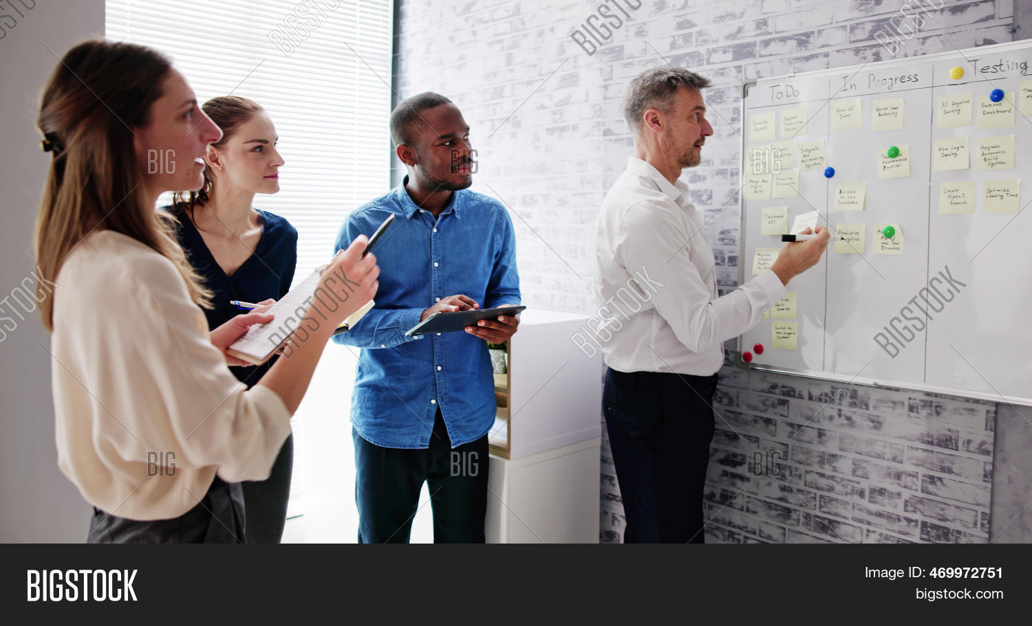 Agile Business Team Image & Photo (Free Trial) | Bigstock