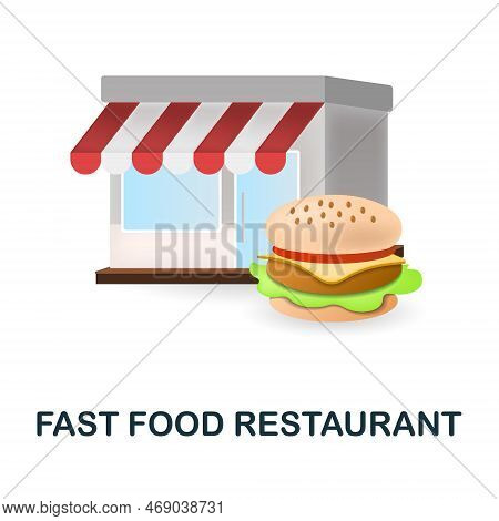 Restaurant Icon 3d
