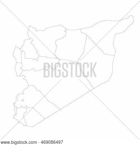 Syria Political Map Vector & Photo (Free Trial) | Bigstock