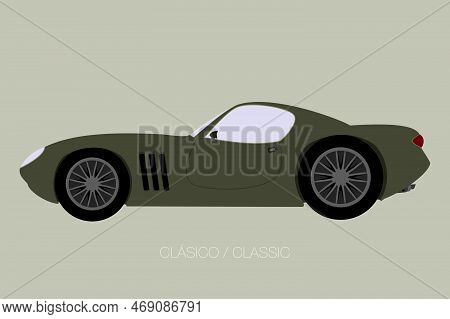 Vintage Supercar. Vector & Photo (Free Trial) | Bigstock