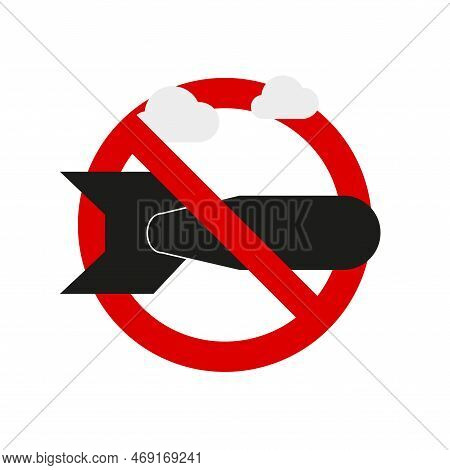 Stop Bombing No Sign Vector & Photo (Free Trial) | Bigstock