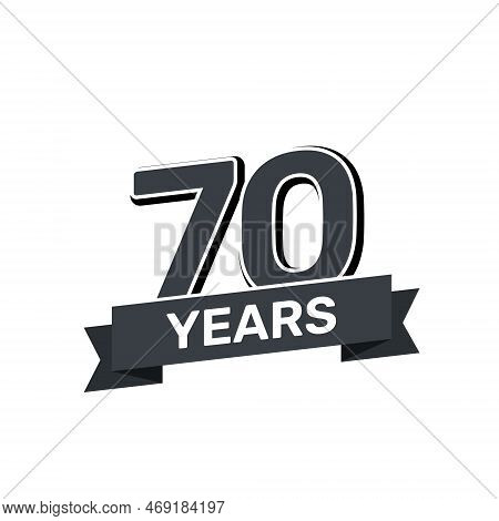 70th Anniversary Vector & Photo (Free Trial) | Bigstock