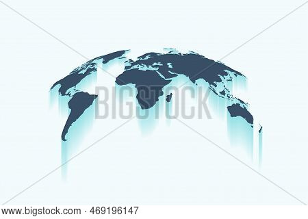 3d Globe Map Isolated Vector & Photo (Free Trial) | Bigstock
