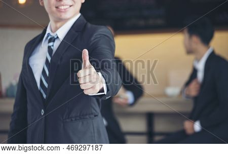 Thumbs Man's Hand Image & Photo (Free Trial) | Bigstock